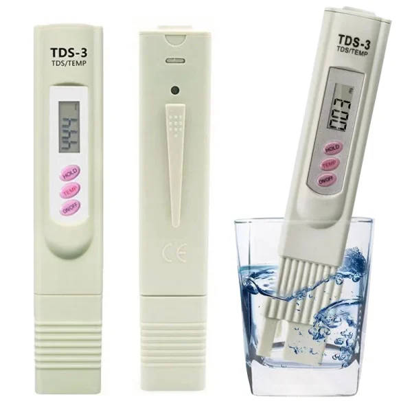 Digital TDS Water Tester Meter For Aquarium, Pool & Drinking Water Quality