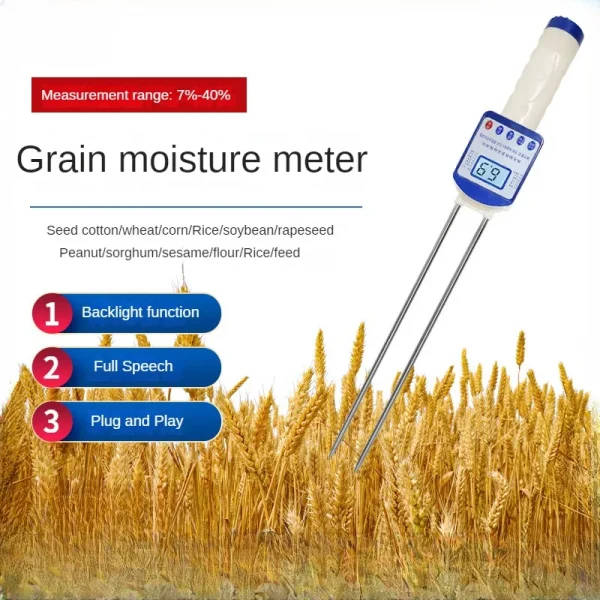 Grain Moisture Meter For Accurate Moisture Measurement
