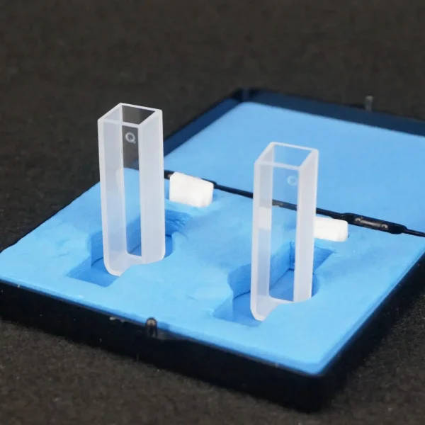 10mm Path Length JGS1 Quartz Cuvette Cells For Spectrophotometers