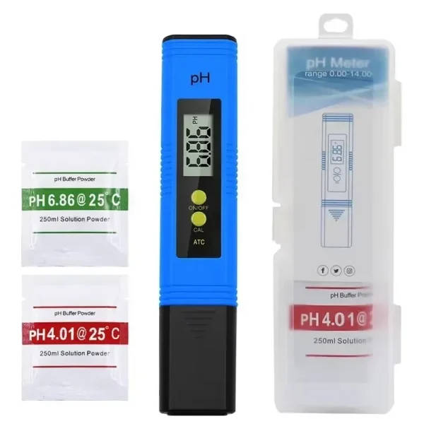 Portable PH Meter For Water Quality Analysis | High Precision Digital ...