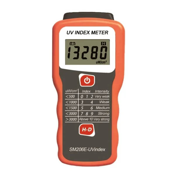 UV Index Meter - Portable Digital Ultraviolet Radiation Detector