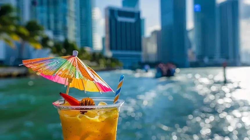 Miami's Top Bayside Boating & Happy Hour Tour - Miami Top Water Tours