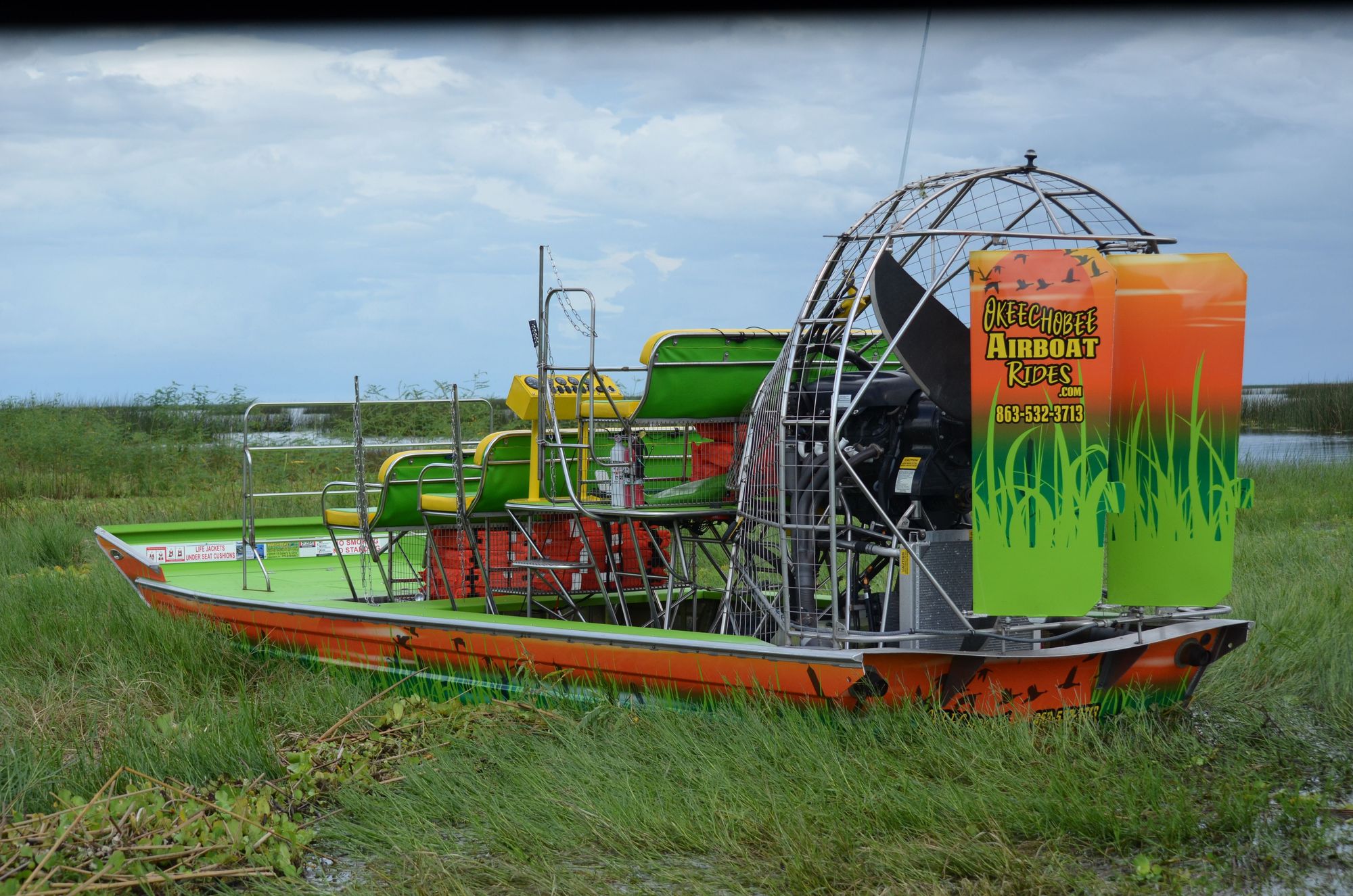 Airboat Rides - Okeechobee Airboat Rides