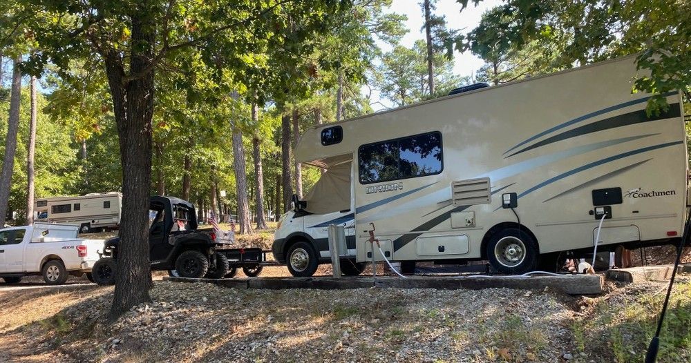 Tent/RV Camping (Partial Hookup) - Eureka Springs Adventure Park