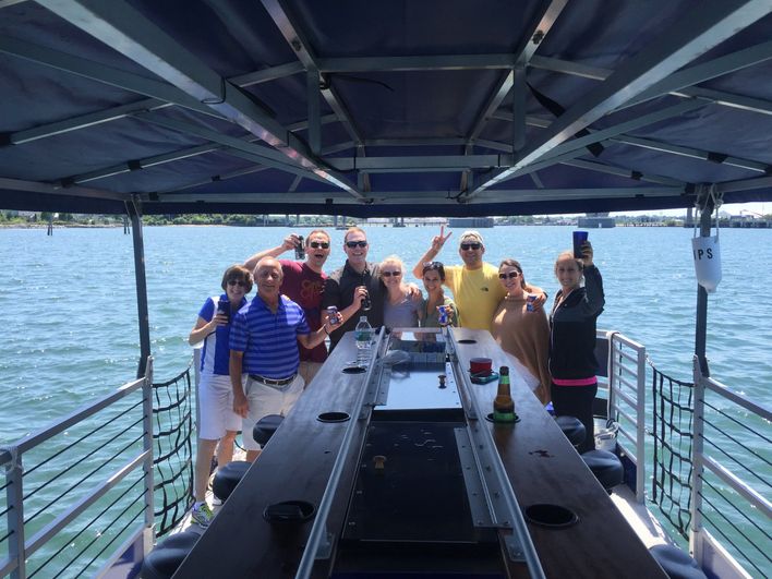#1 Portland Maine Party Boat - Portland Maine Boat Tours - Maine BayCycle