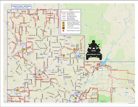 ATV Trail Maps – Adrenaline Rush Sports