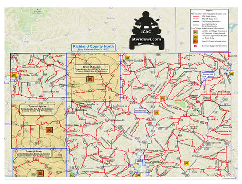 ATV Trail Maps – Adrenaline Rush Sports