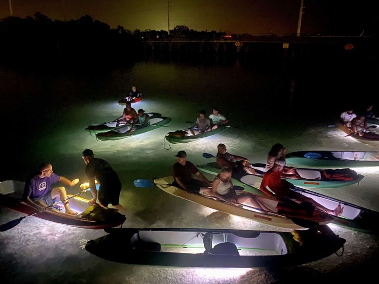 Night Kayak Guided Tour - Night Kayak
