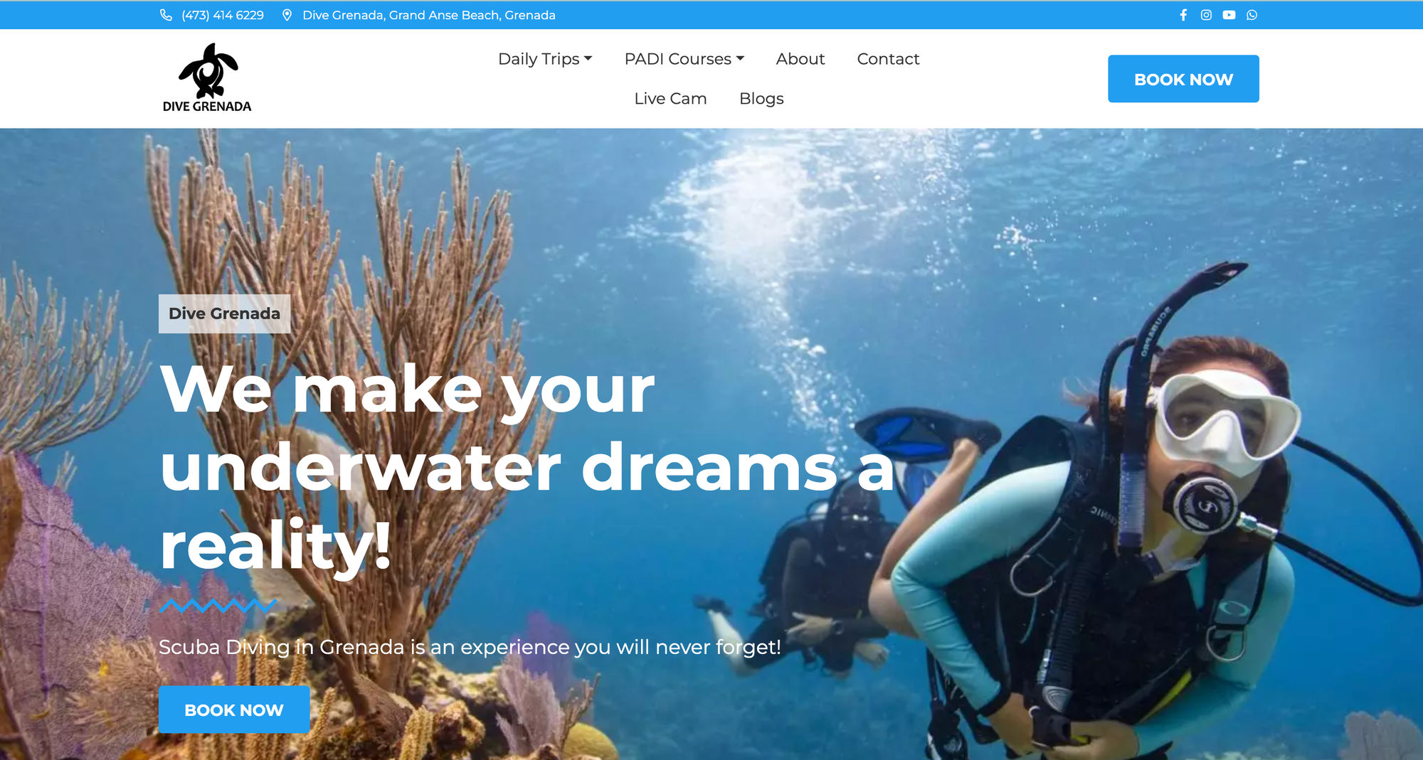 Give The Gift of Diving! - Dive Grenada