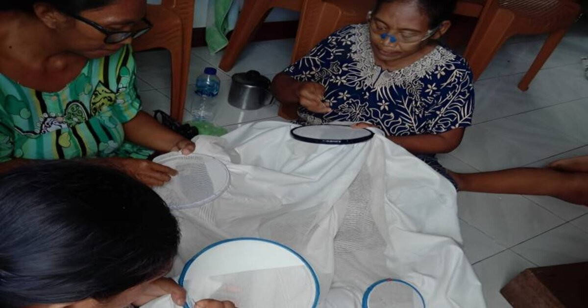 Mengenal Karawo, Kain Khas Gorontalo yang Sudah Mencapai Negeri Sakura