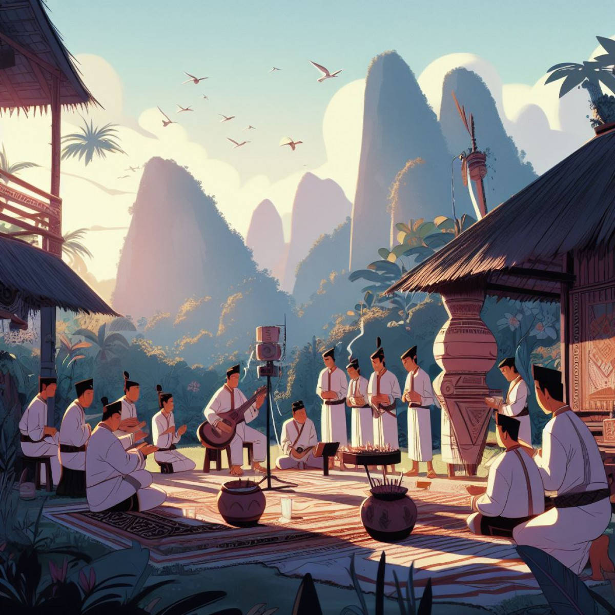 Kaharingan: Cerita Kebudayaan Daerahku Pesona Agama Asli Suku Dayak di ...