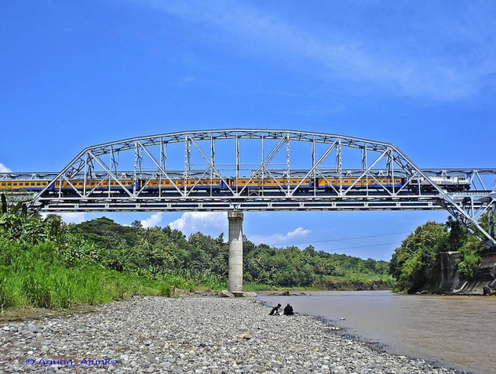 Progo River Bridge, 1 Of Only 2 Of Its Kind In The World