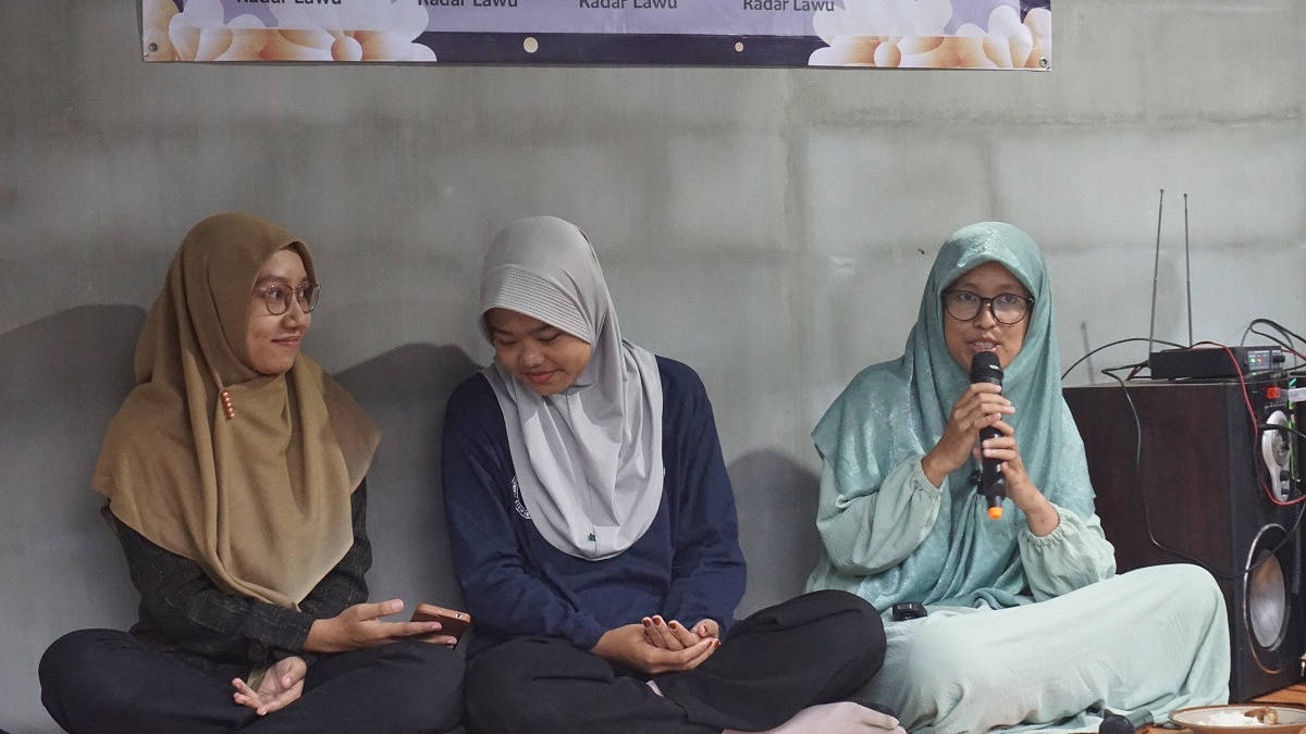 Afifah Wahda Bagikan Tips menjadi Konten Kreator di Acara Bukber HMP