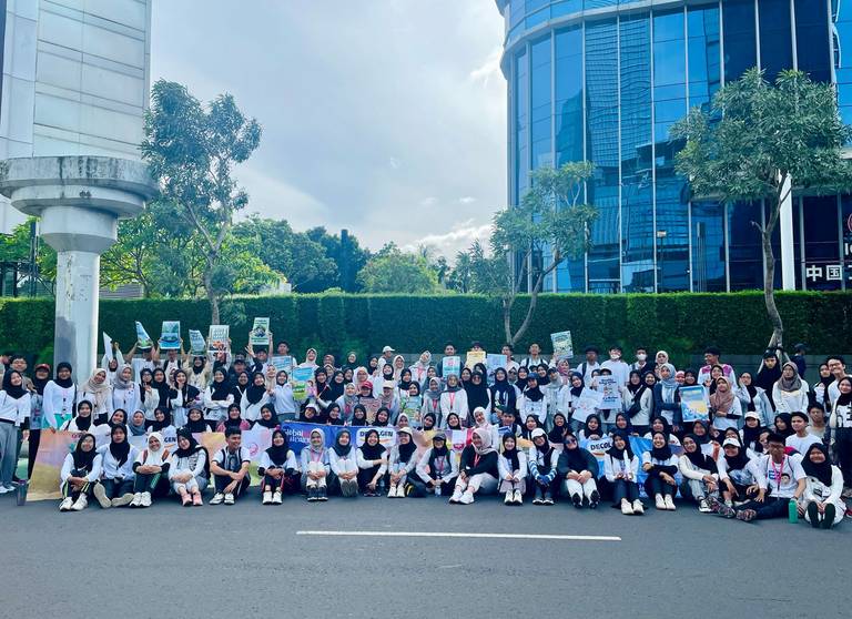 AIESEC in UIN Jakarta Suarakan SDGs lewat Fun Walk Local Project