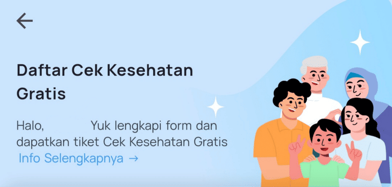 Cara Daftar Cek Kesehatan Gratis (CKG) Secara Online Anti Ribet!