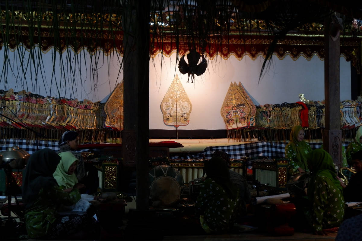 Tasyakuran Luwaran Wayangan Bapak Harjono di Pendopo Hj. Kartini