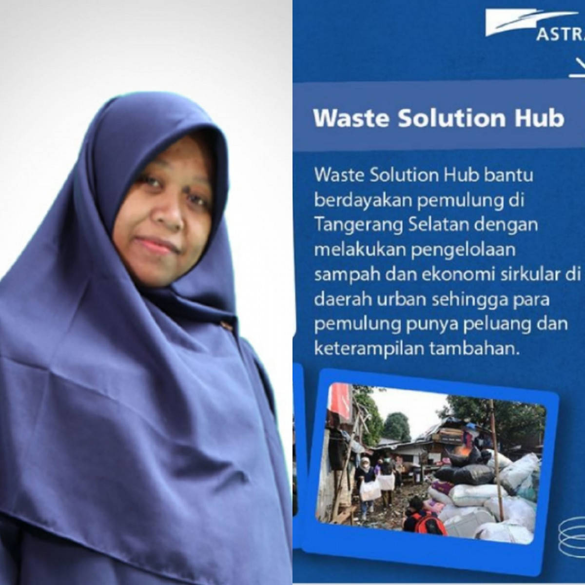 Wanita Penggerak Waste Solution Hub