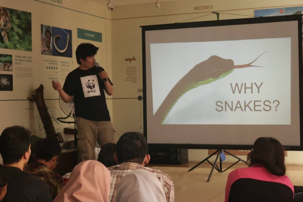 Nathan Rusli, Remaja Kreatif yang Menulis Buku Mengenal Ular Jabodetabek