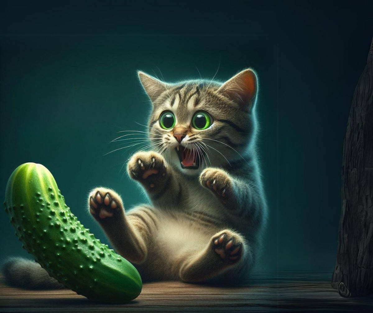 Mengapa Kucing Melompat Ketakutan Saat Melihat Mentimun? Mungkin Ini ...