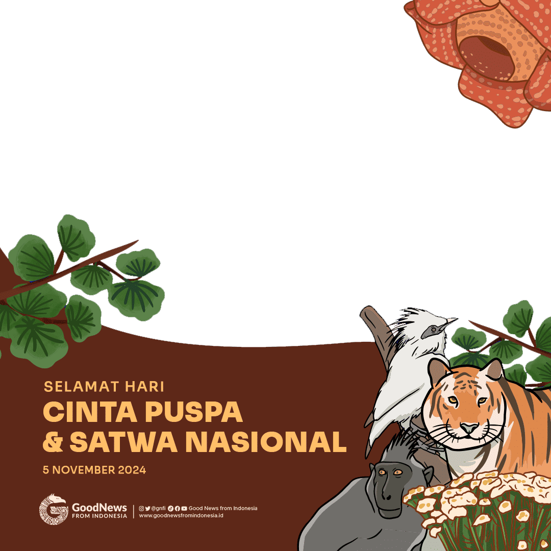 Link Twibbon Hari Cinta Puspa dan Satwa Nasional 2024