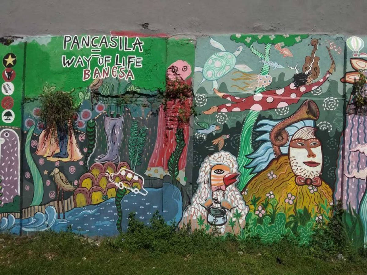 Jajaran Seniman Mural Indonesia dengan Karya yang Mendunia