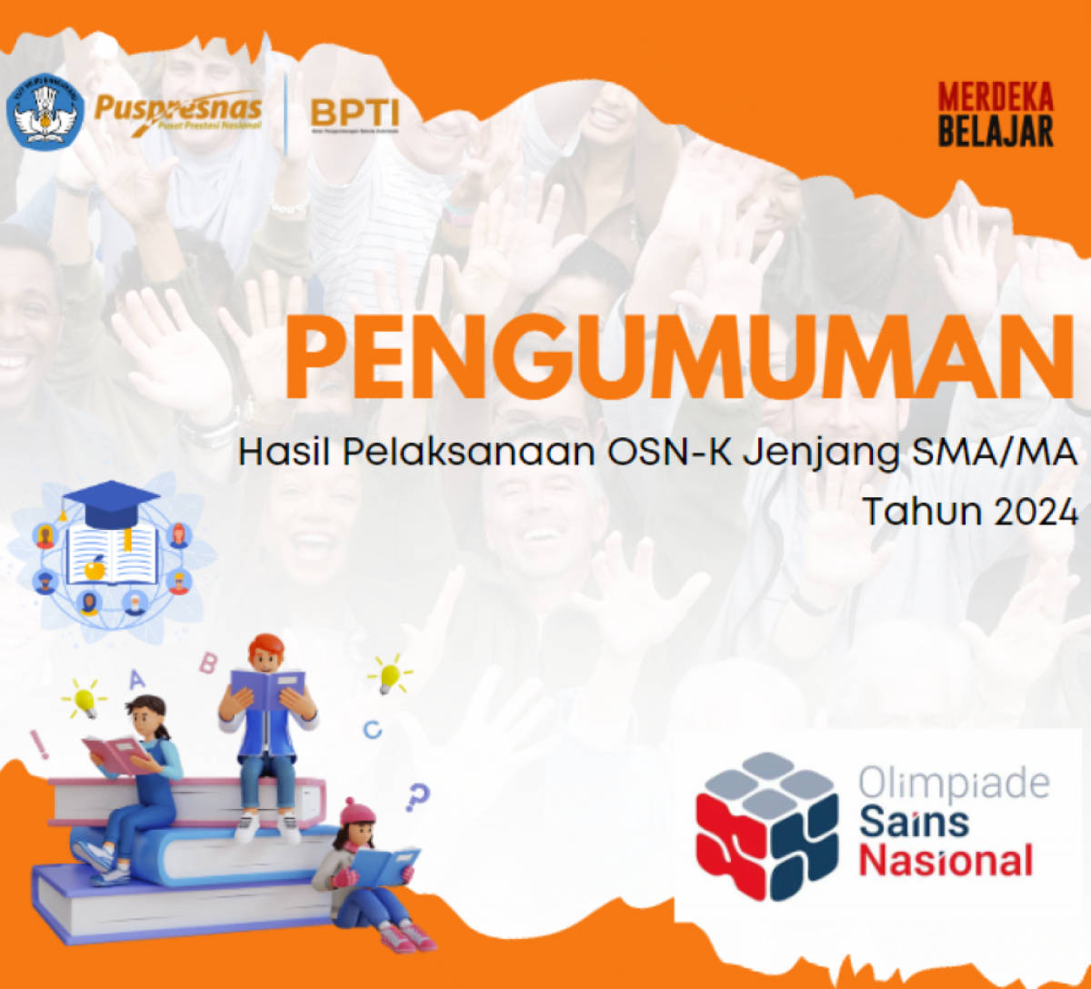 Resmi Rilis, Cek Link Pengumuman Hasil OSN-K SMA/MA 2024!