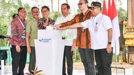 Jokowi Resmikan Proyek RS Mayapada di IKN, Investasi Rp500 Miliar