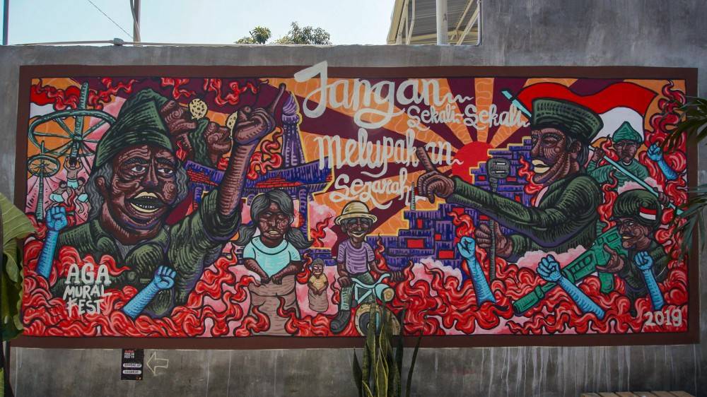 Festival Mural Ini Ajak Anak Muda Rayakan Kemerdekaan