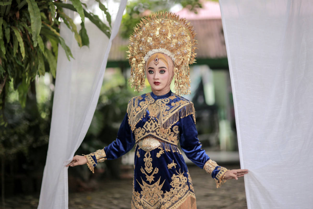 Filosofi Suntiang dalam Pernikahan Tradisional Adat Minang