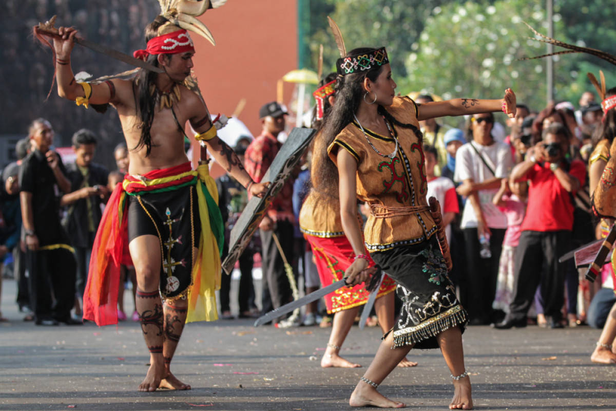 Cara Bersyukur Masyarakat Dayak dalam Penyelenggaran Ritual Naik Dango