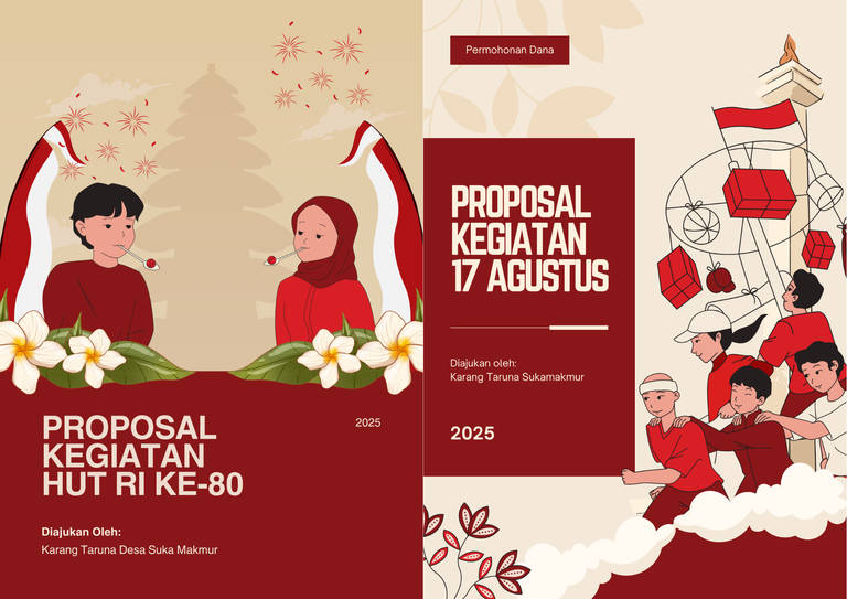 15 Template Proposal 17 Agustus PDF Gratis untuk Karang Taruna-Masyarakat