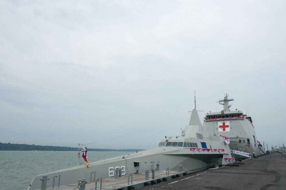 Dua Kapal Perang Baru Perkuat Armada TNI-AL