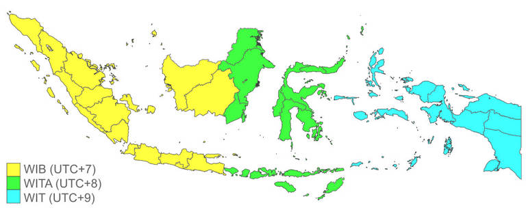 WIB, Wita, dan WIT Beda Berapa Jam? Ini Wilayah dan Perbedaan Waktunya