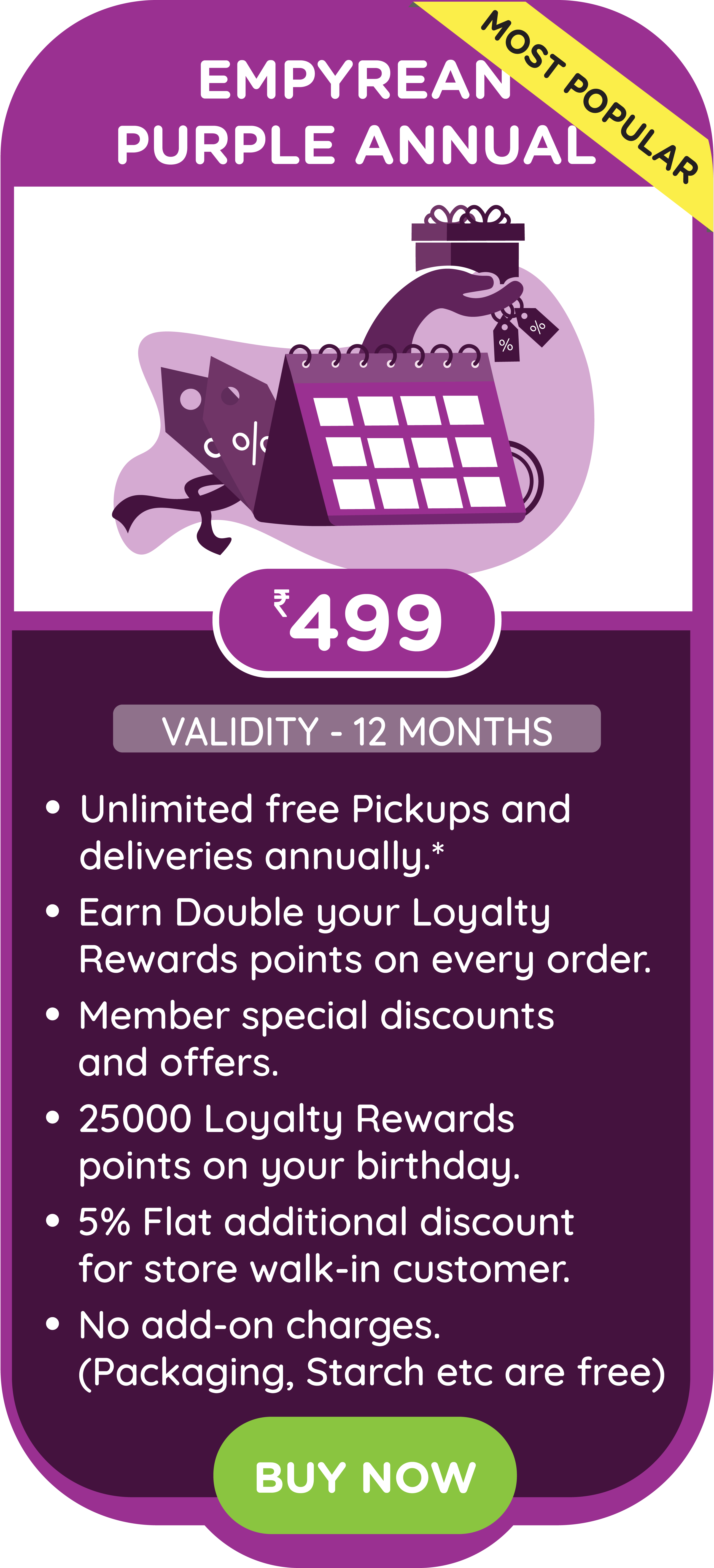 SPIN CYCLES | MEMBERSHIP PLANS