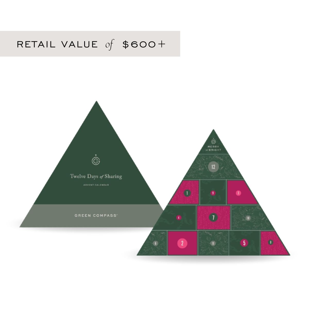 12 Days of Sharing – Advent Calendar - Green Compass, Inc