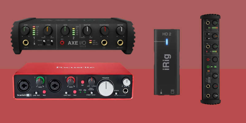 Las mejores interfaces de audio para guitarra 2023 | Guitarboosters