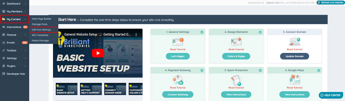 How to add a Line Below the Title of a Post in Search Results Page
