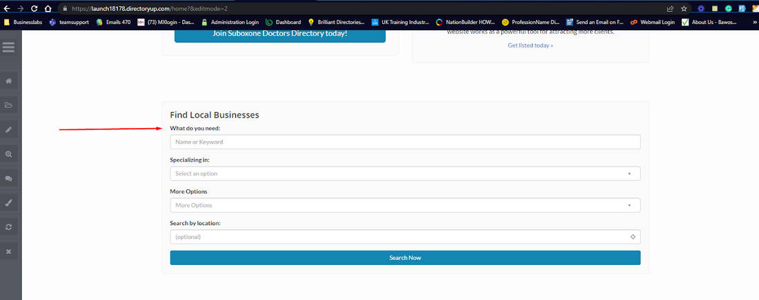 How to get Sub Sub-sub Keyword Location in the search filter