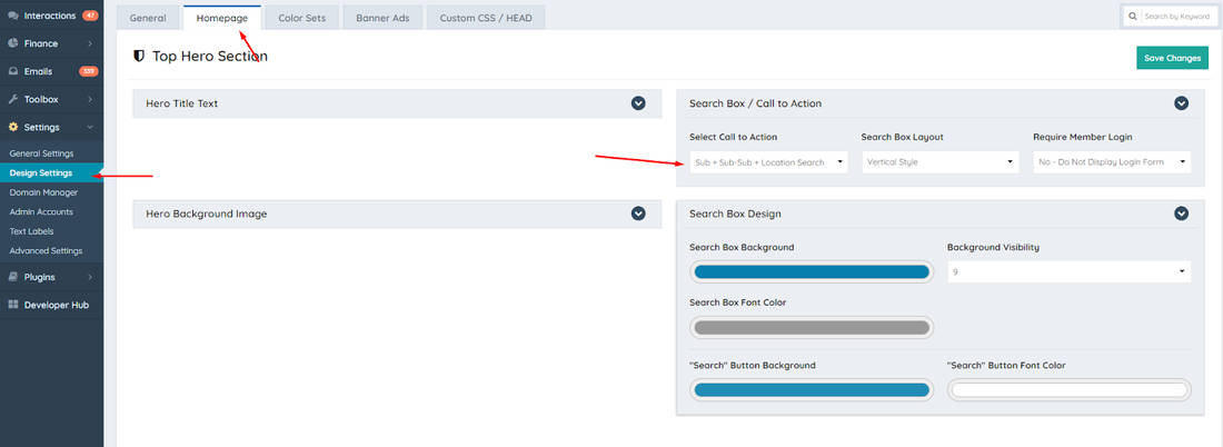 How to get Sub Sub-sub Keyword Location in the search filter