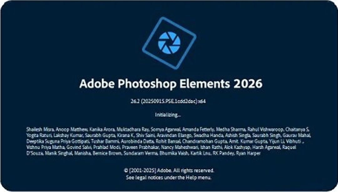Adobe Photoshop Elements 2026 v26.2 active code