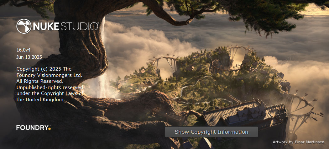 The Foundry Nuke Studio 16.0v4 active code