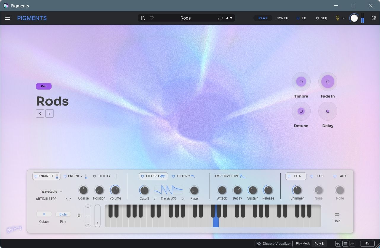 Digital synthesis software