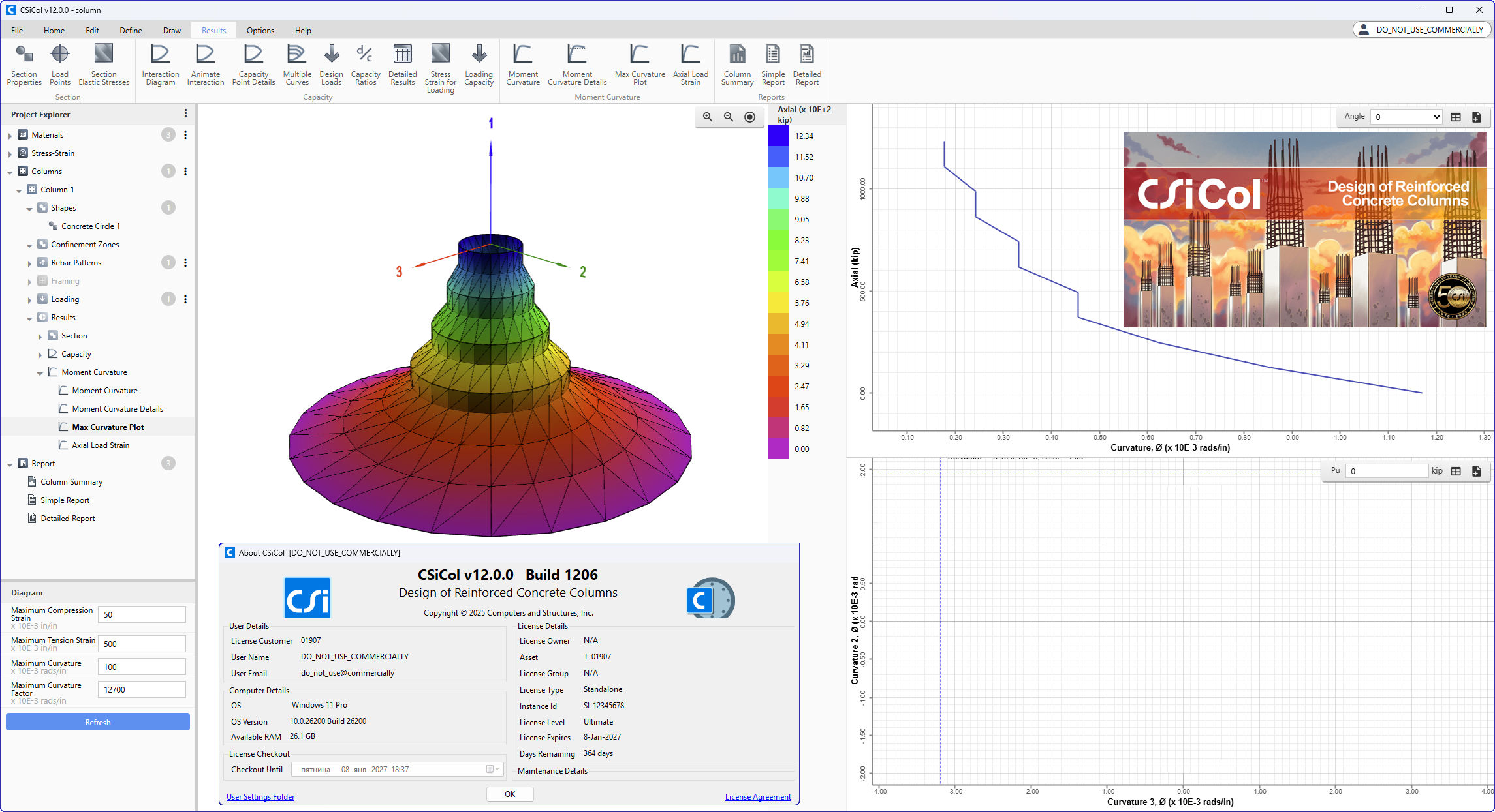 Steel Column Analysis