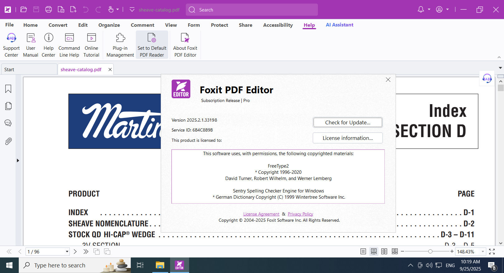 PDF editing and conversion
