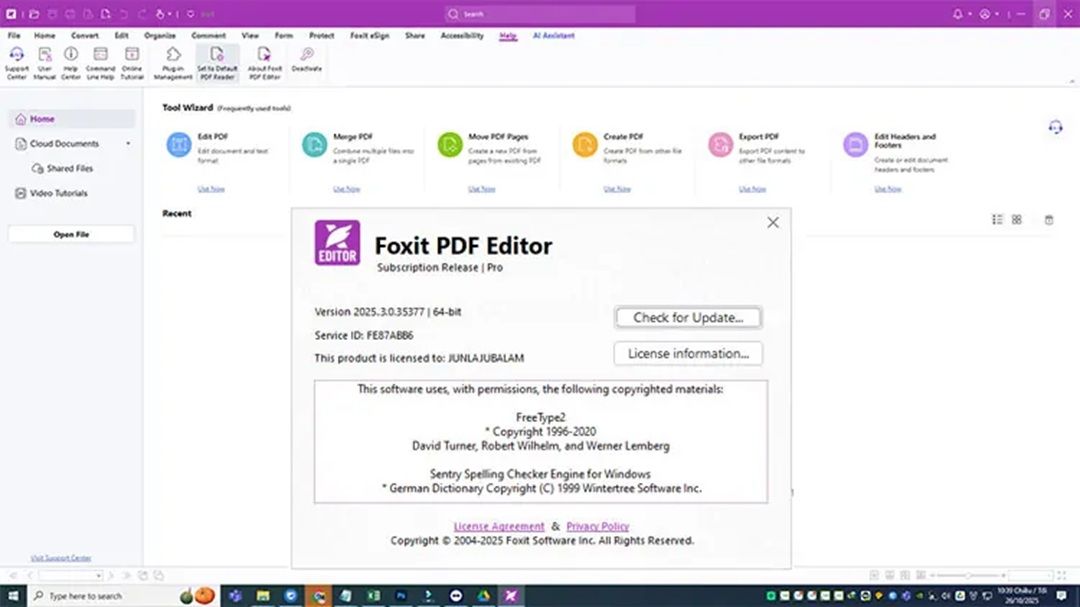 Foxit PDF Editor Pro 2025.3.0.35737 series