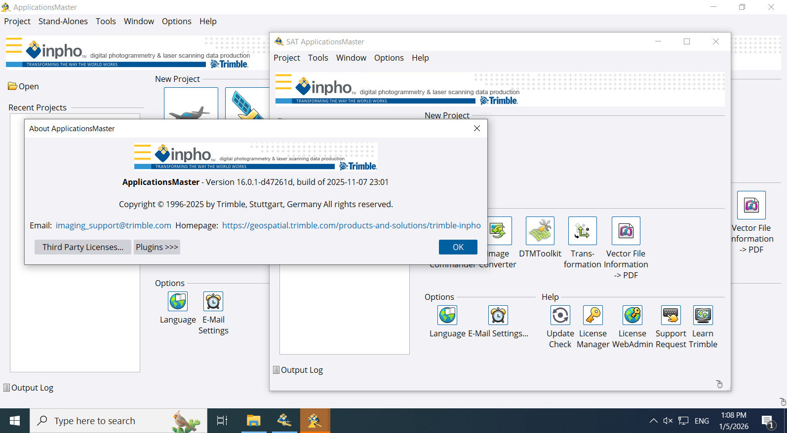DTM and DSM software