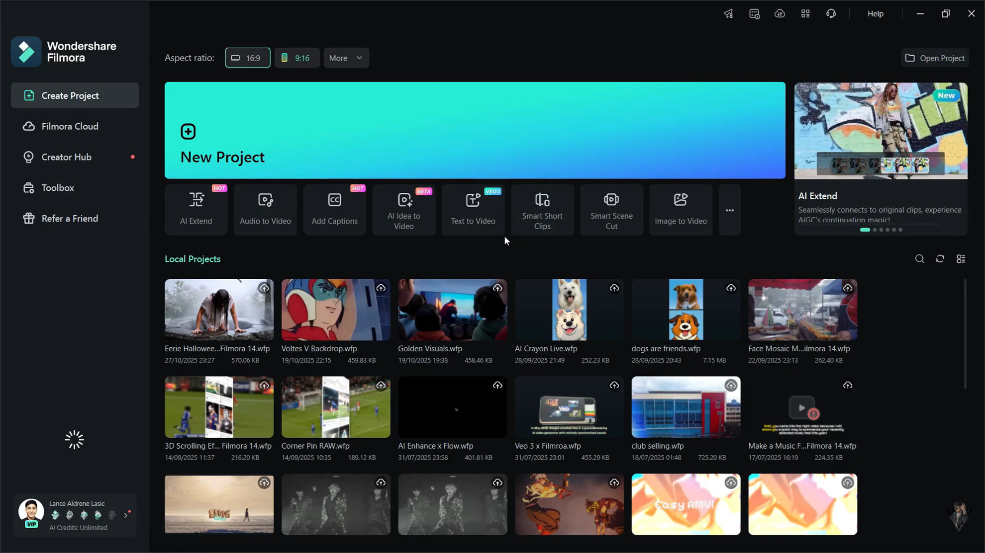 Wondershare Filmora 15.1.2.17051 video install
