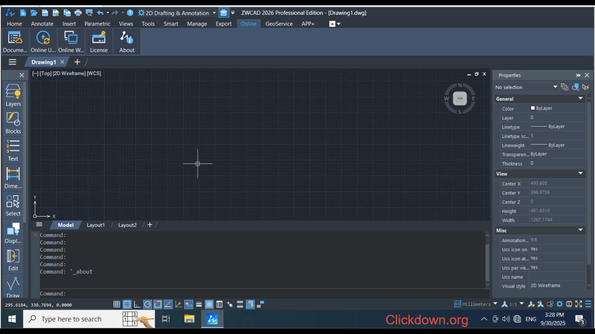 2D drafting software