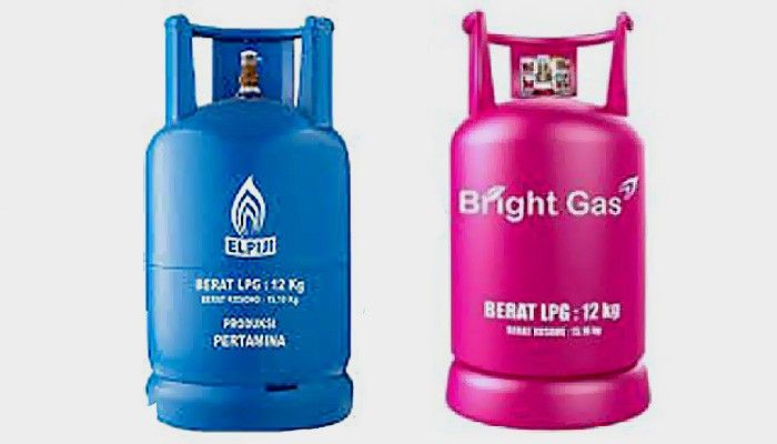 Tabung Gas Elpiji 12 Kg Warna Biru Akan Diganti Tabung Bright Gas