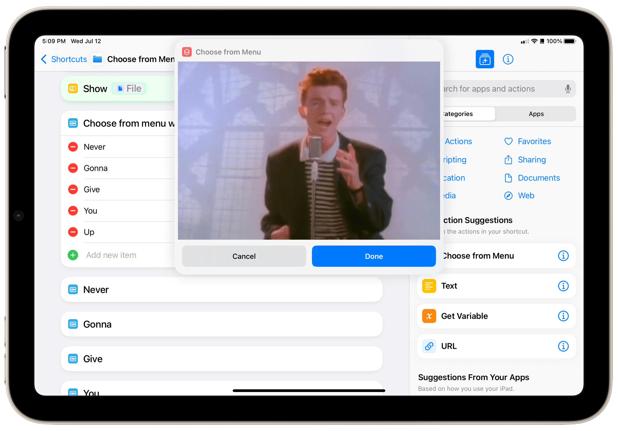 Shortcuts Tips: Use ‘Show Result’ for Troubleshooting - HeyDingus Shortcuts Tips: Use ‘Show Result’ for Troubleshooting - HeyDingus